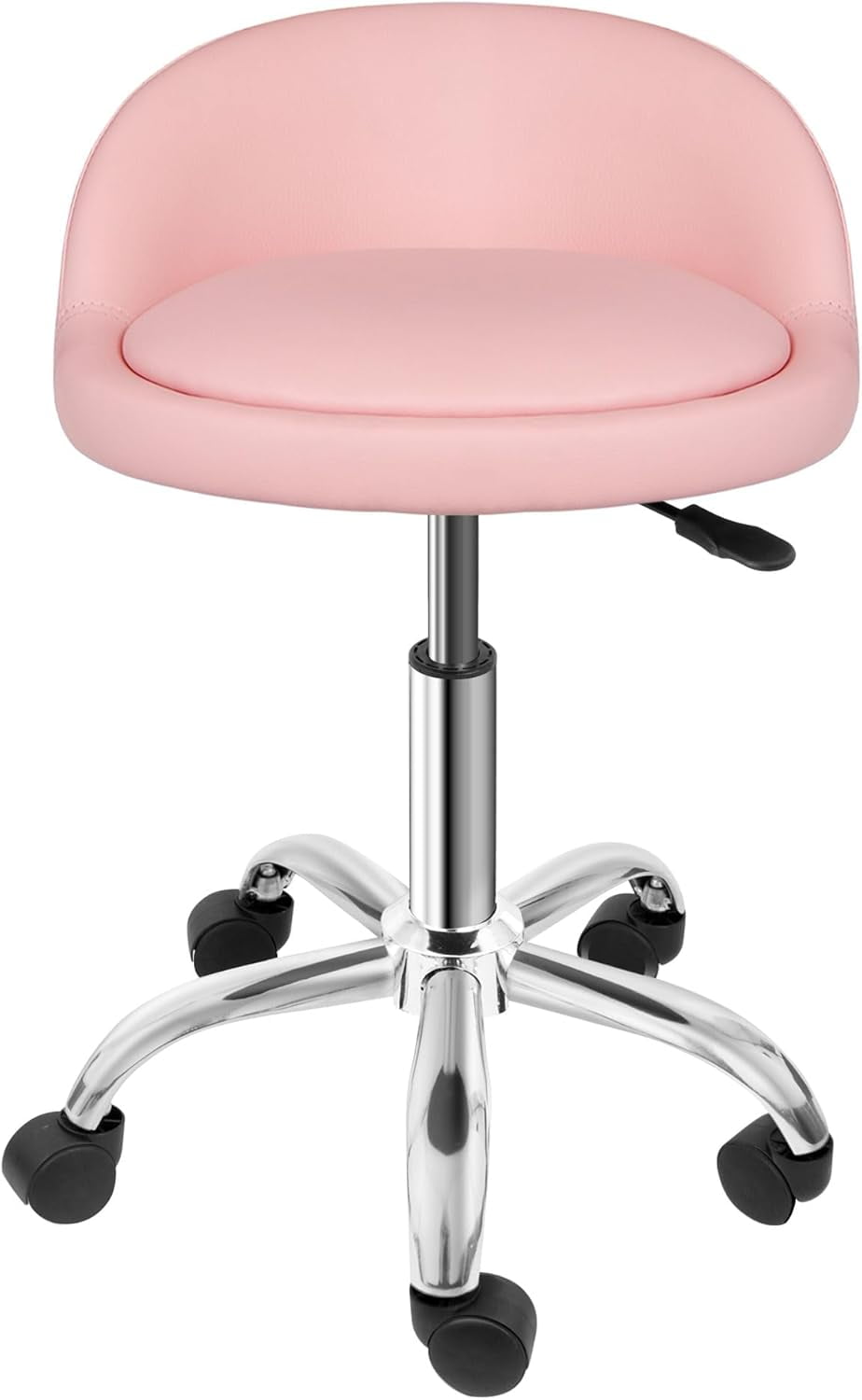 Coraluna Adjustable Height Hydraulic Rolling Swivel Stool Tattoo Facial ...