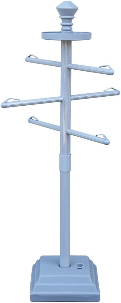 Coraluna Premium Free Standing Poolside Valet Towel Rack Adjustable ...