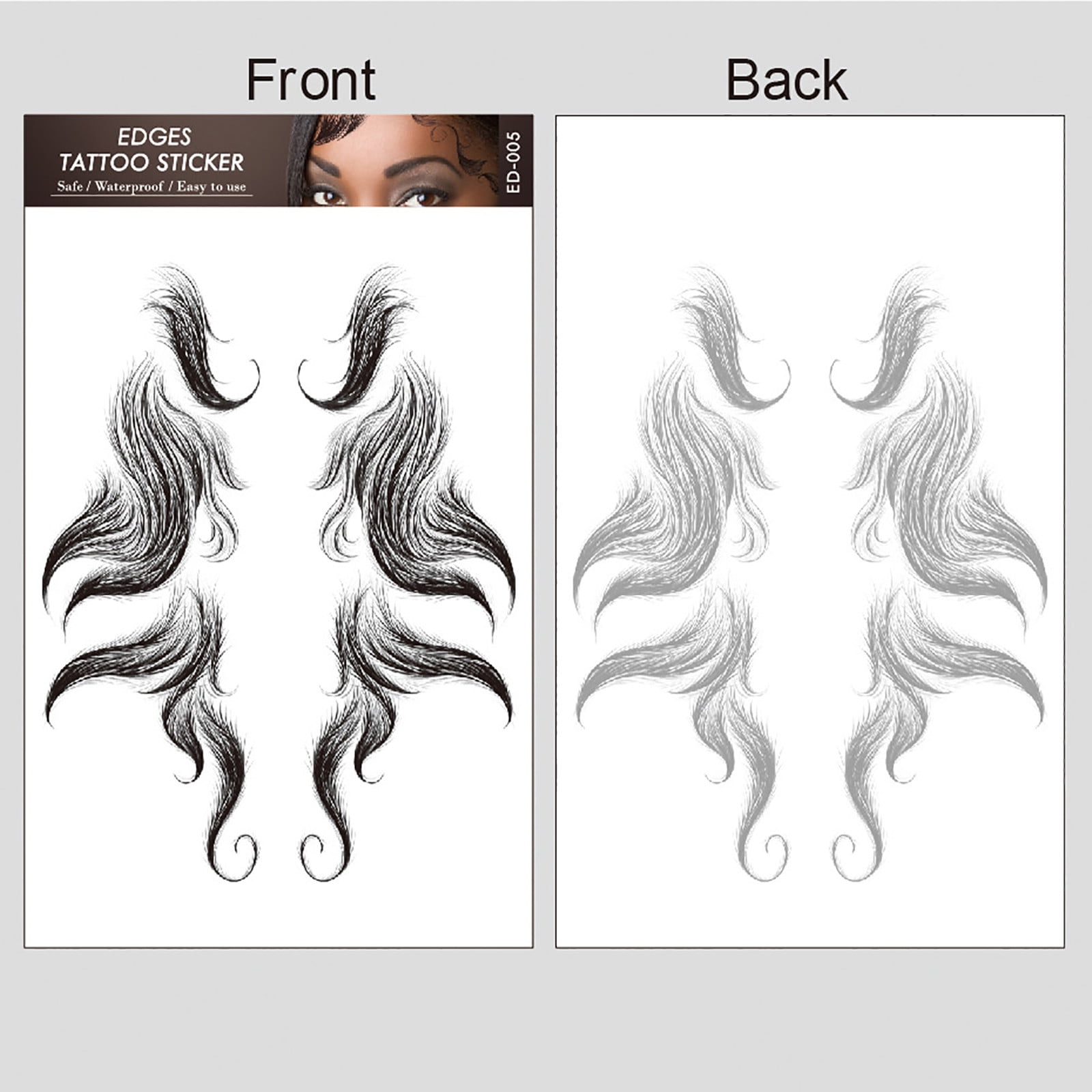 Corashan Hair Wax Stick forehead Hair Stickers,Salon Diy Hairstyling ...