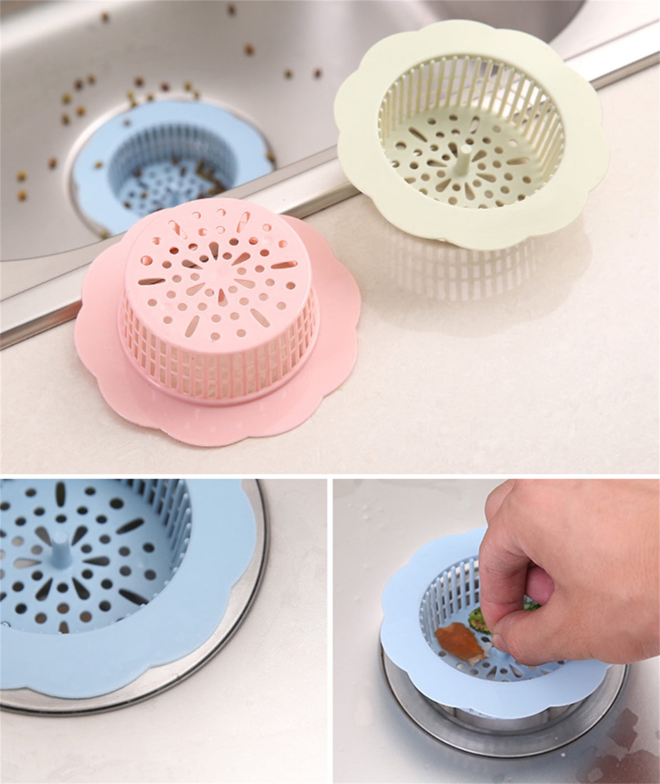 Corashan Kitchen Sink Floor Wash Basin Anti Clogging Net Bathroom Sewer