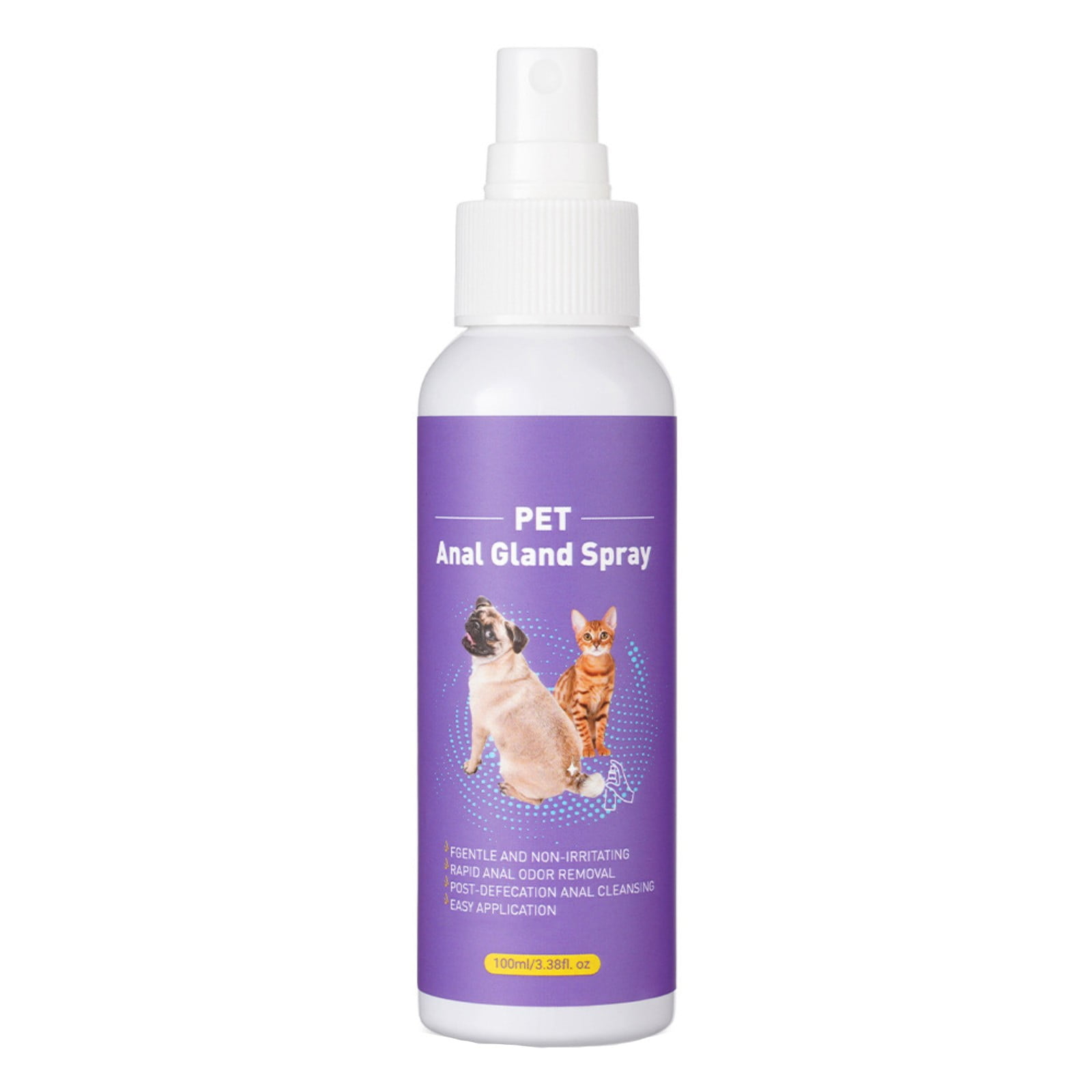 Corashan Pet Anal Gland Spray for Dogs and Cats Gentle Odor Removal ...