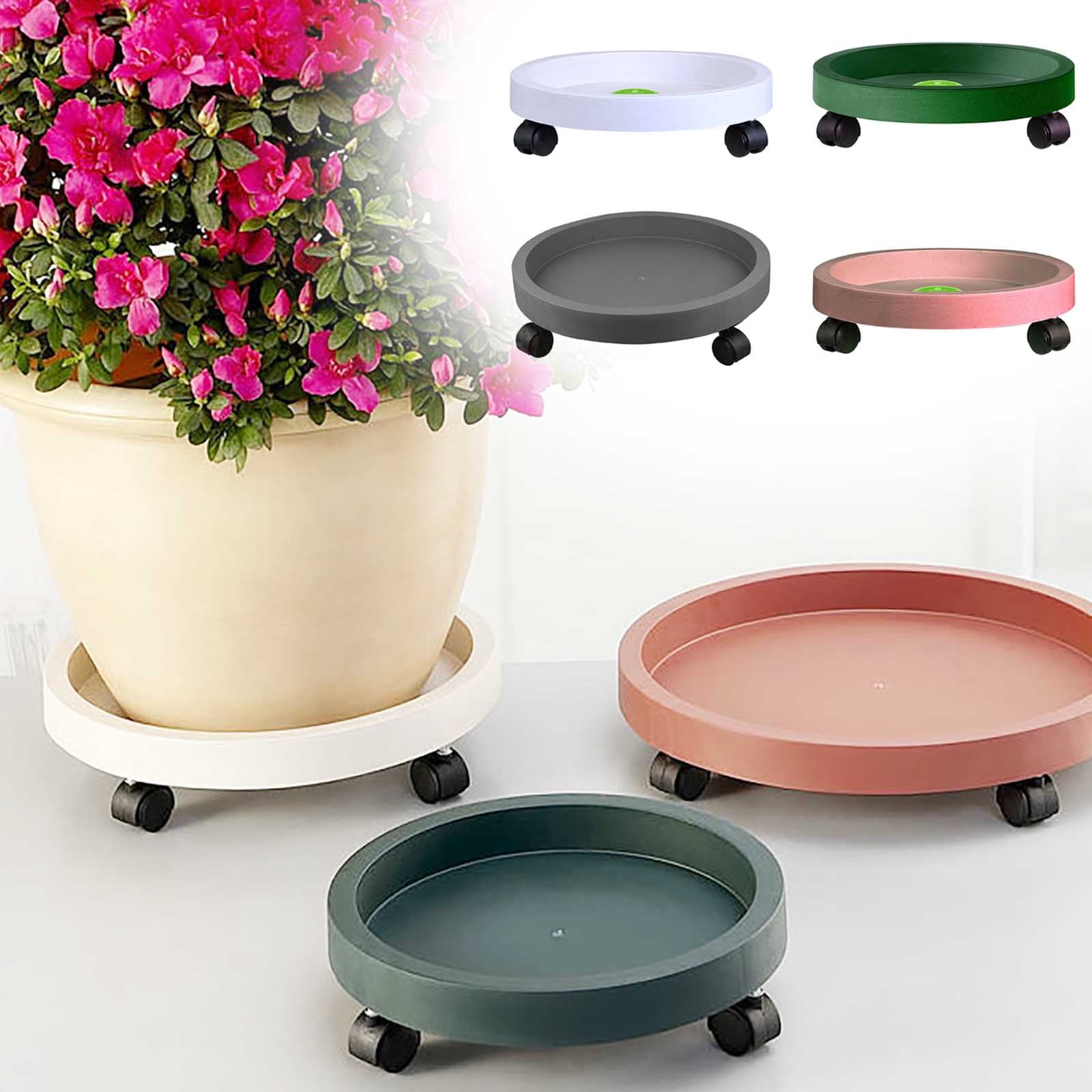 Corashan Universal Wheel Moving Tray Flower Pot Bottom Pot Carrier ...
