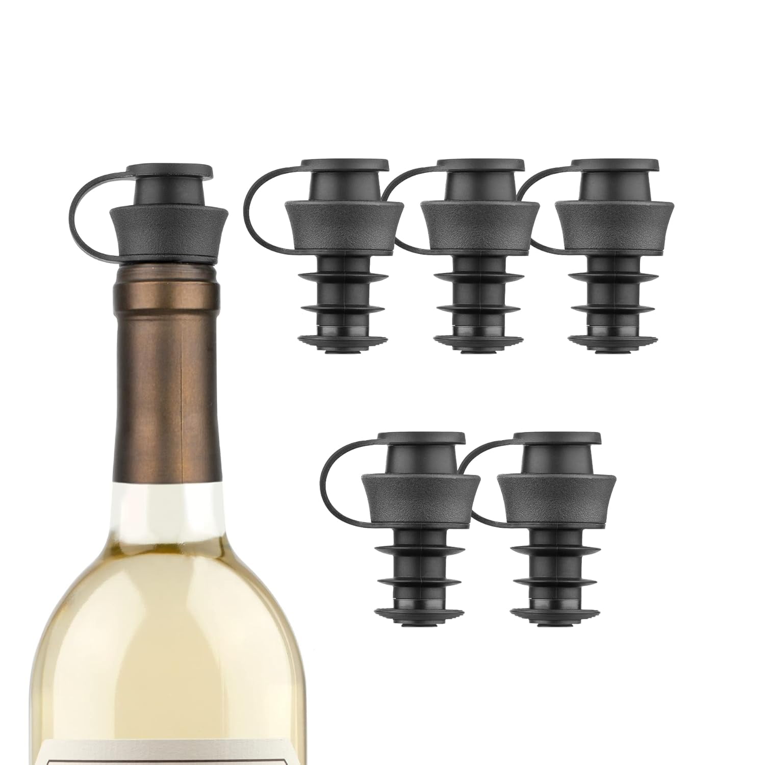 Coravin Pivot Stoppers 6 Pack Wine Bottle Plugs Use with Pivot Wine ...