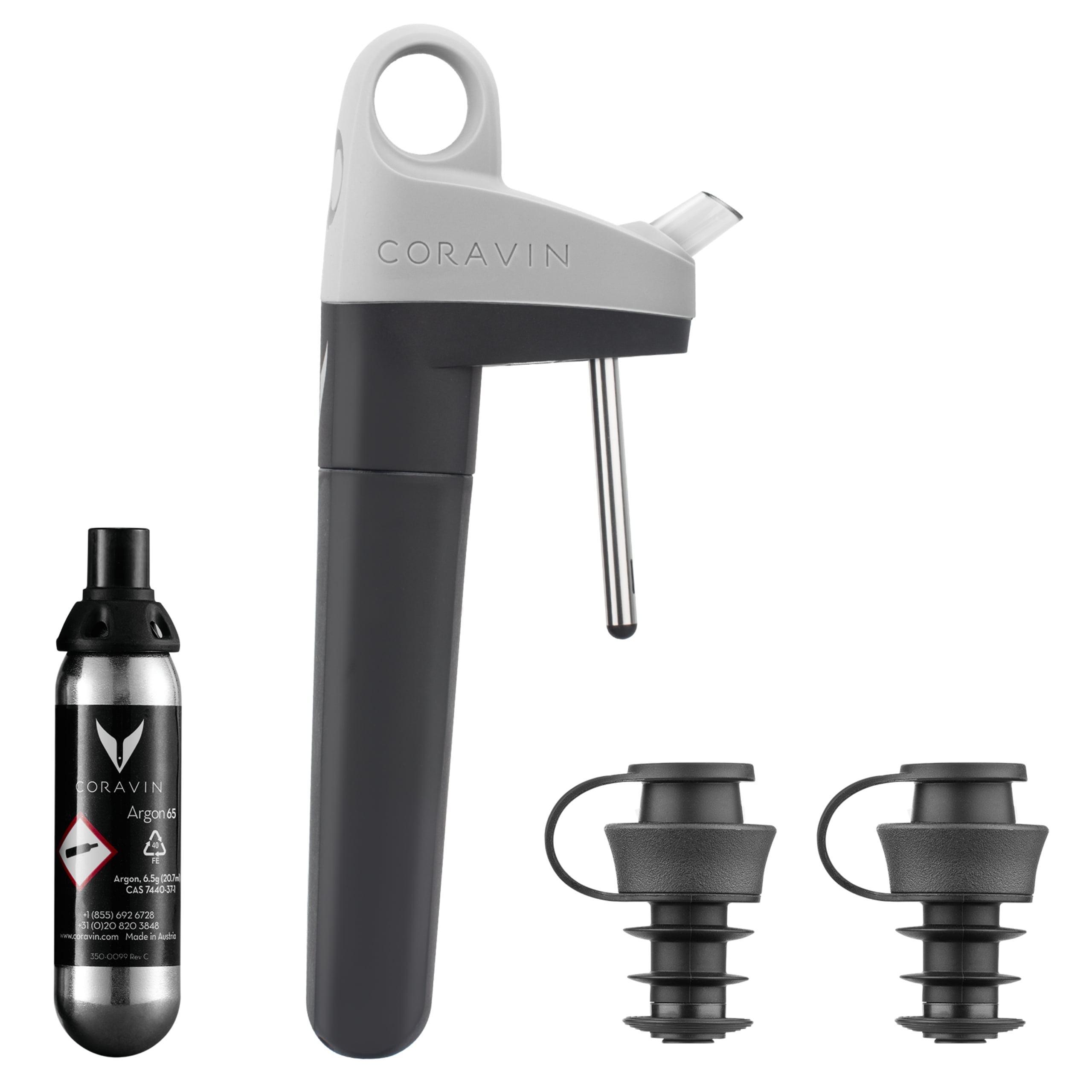 Coravin Pivot Wine Preservation System, Preserve Wine for 4 Weeks, 5 ...