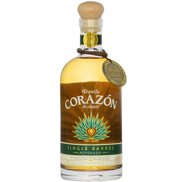 Corazón Single Barrel Reposado Tequila, 750ml 80 Proof - Walmart.com