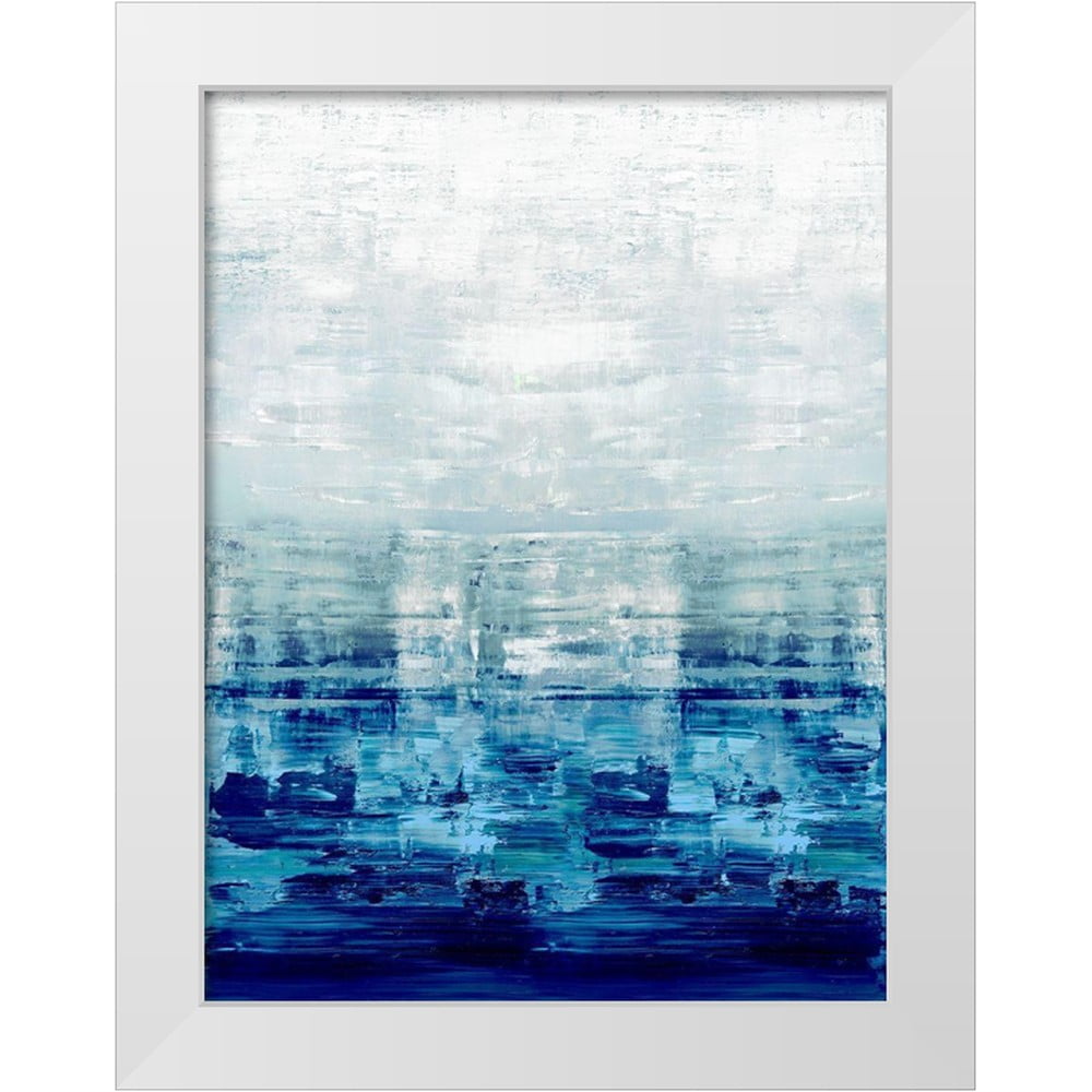 Corbin, Allie 12x14 White Modern Wood Framed Museum Art Print Titled ...