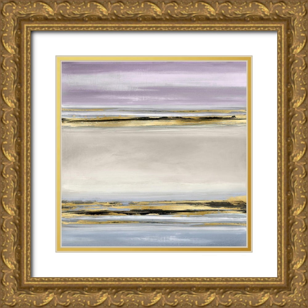 Corbin, Allie 15x15 Gold Ornate Wood Framed with Double Matting Museum ...