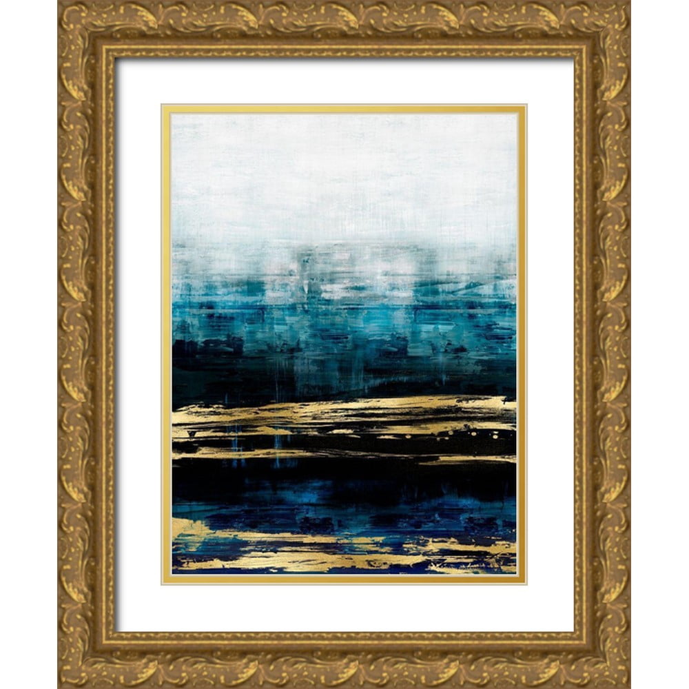 Corbin, Allie 19x24 Gold Ornate Wood Framed with Double Matting Museum ...