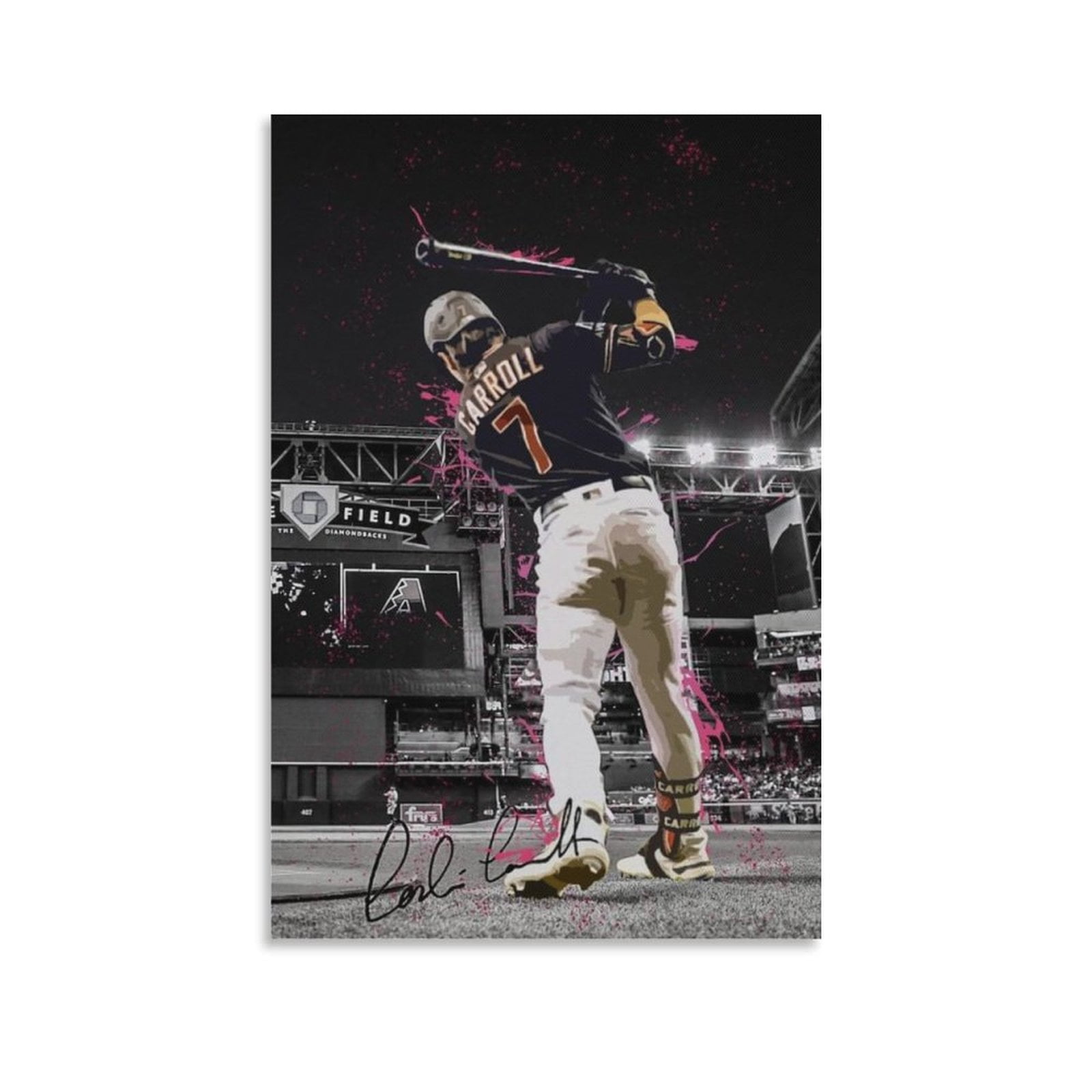 Corbin Carroll Canvas Poster Painting On Canvas Wall Art Poster Scroll ...