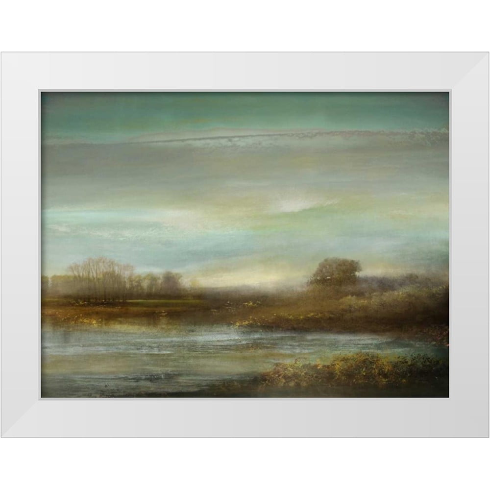 Corbin, Kelly 14x12 White Modern Wood Framed Museum Art Print Titled ...