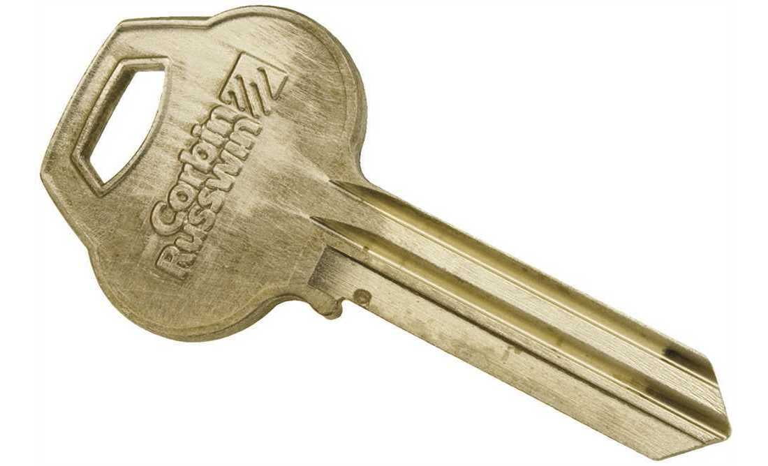 Corbin Russwin 59C2-6PIN-10 Single Section Standard Bow Key Blanks ...