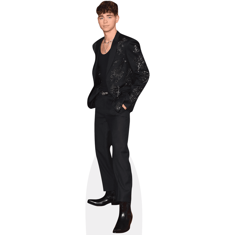 Corbyn Besson (Black Outfit) Mini Cardboard Cutout Standee - Walmart.com