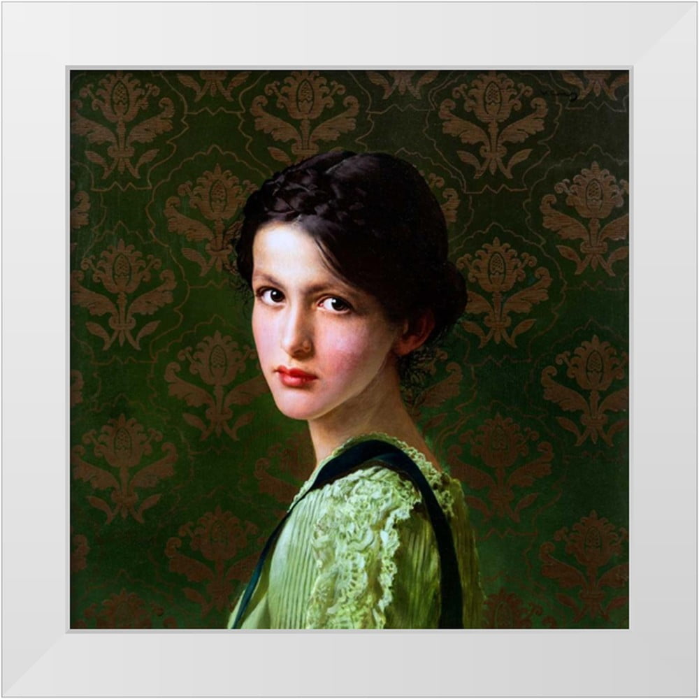 Corcos, Vittorio Matteo 20x20 White Modern Wood Framed Museum Art Print ...