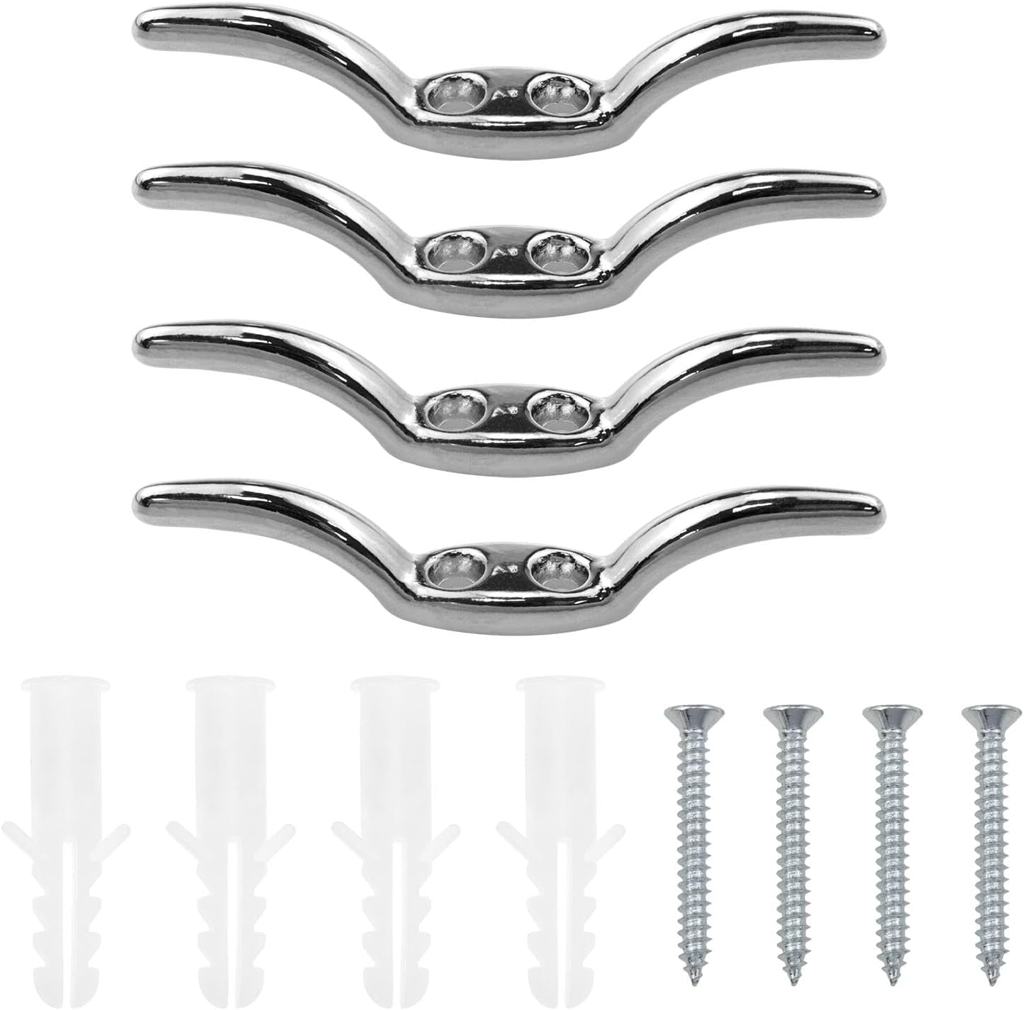 Cord Cleats for Blinds Rope Cleat Blinds Metal Double-Hole Positioning ...