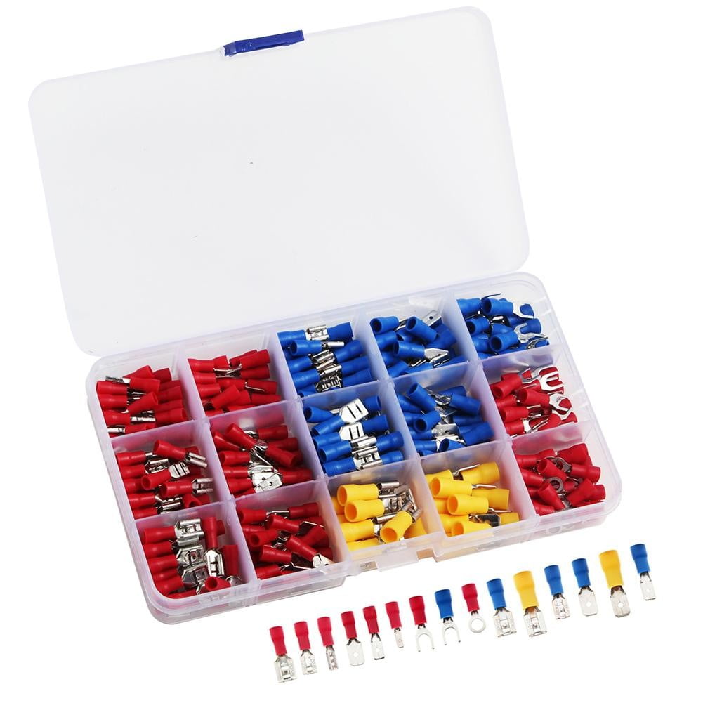 Cord End Terminal Set 280pcs Cord End for Ring Terminal Connector Set ...