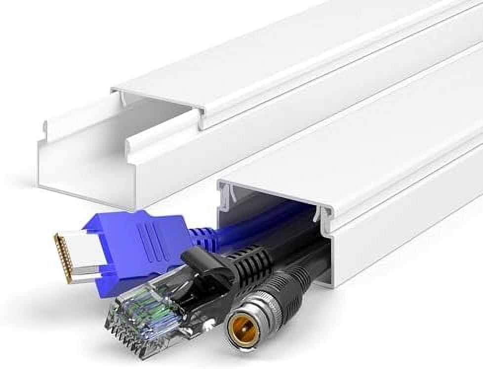 Cord Hider, 34in Cord Covers for Wires on Wall, Paintable Cable Hider ...