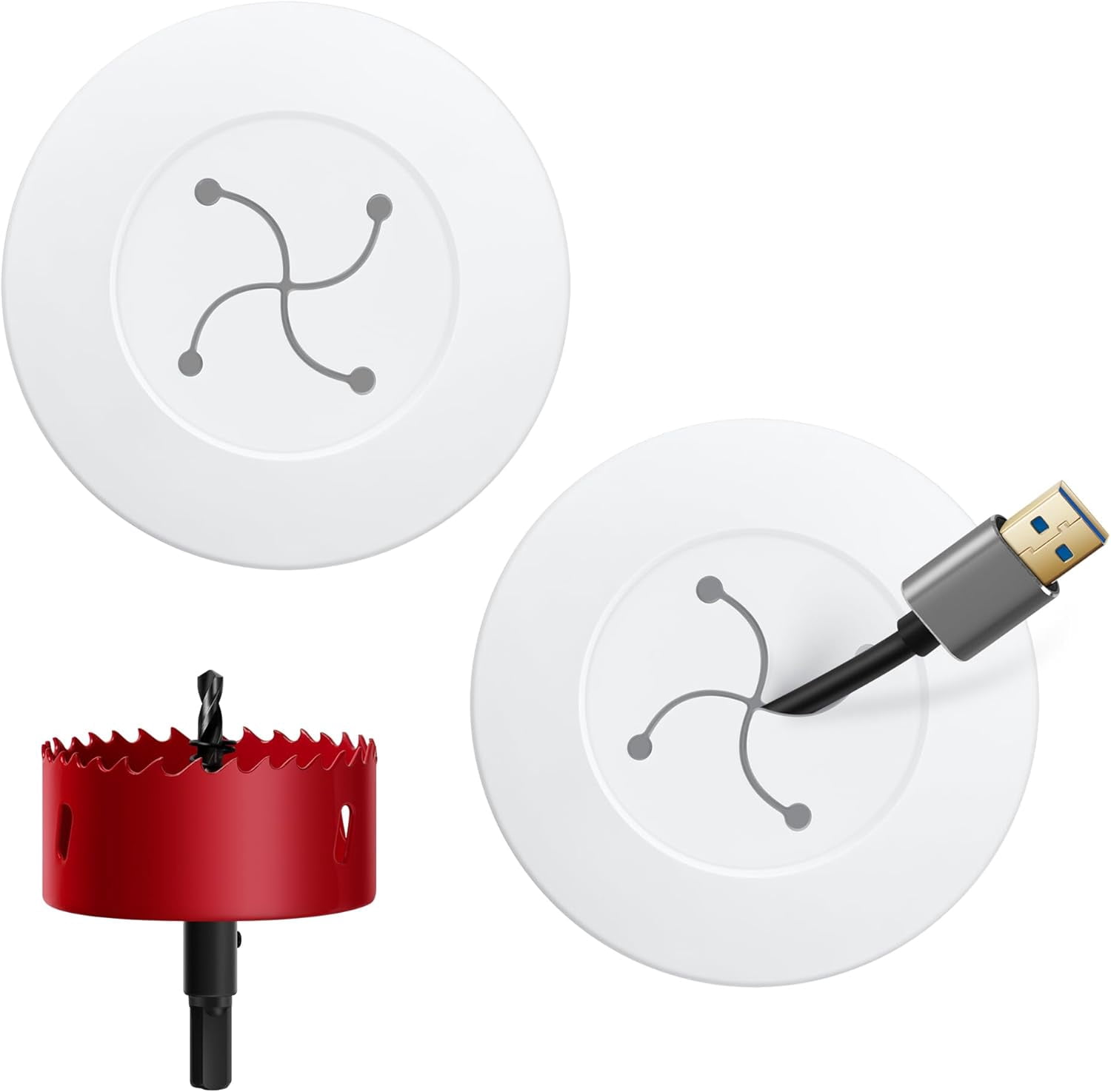 Cord Hider for Wall Mounted TV, in Wall Cable Management Kit for Large ...