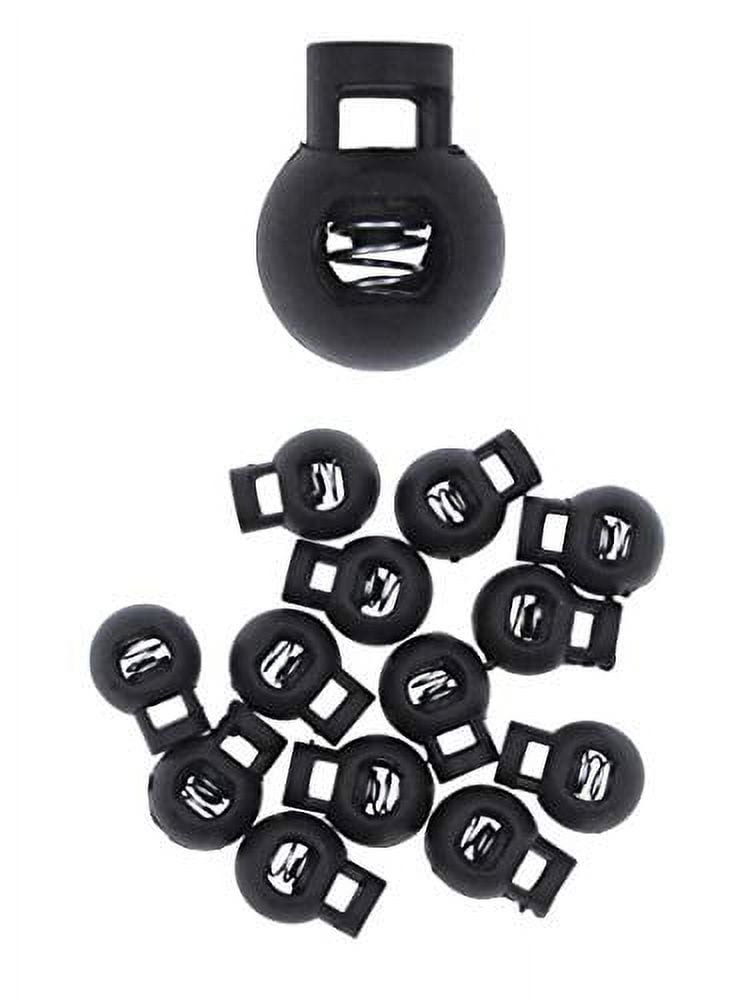 Cord Lock Cord Stop Tightener Lace Locking End Round Single Hole Toggle ...