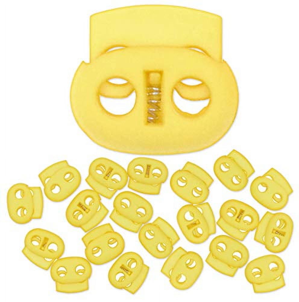 Cord Lock Cord Stop Tightener Lace Locking End Two Hole Fastener for ...