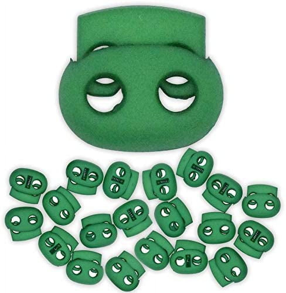 Cord Lock Cord Stop Tightener Lace Locking End Two Hole Fastener for ...