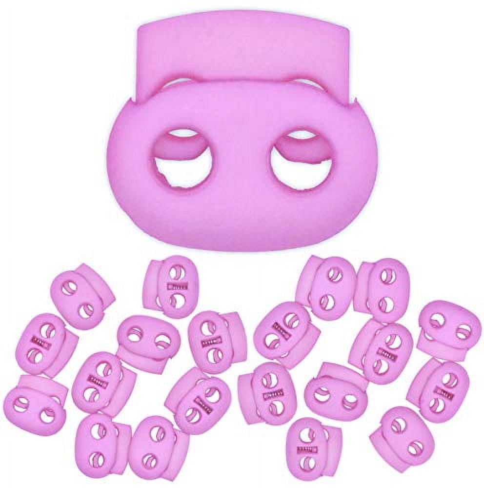 Cord Lock Cord Stop Tightener Lace Locking End Two Hole Fastener for ...