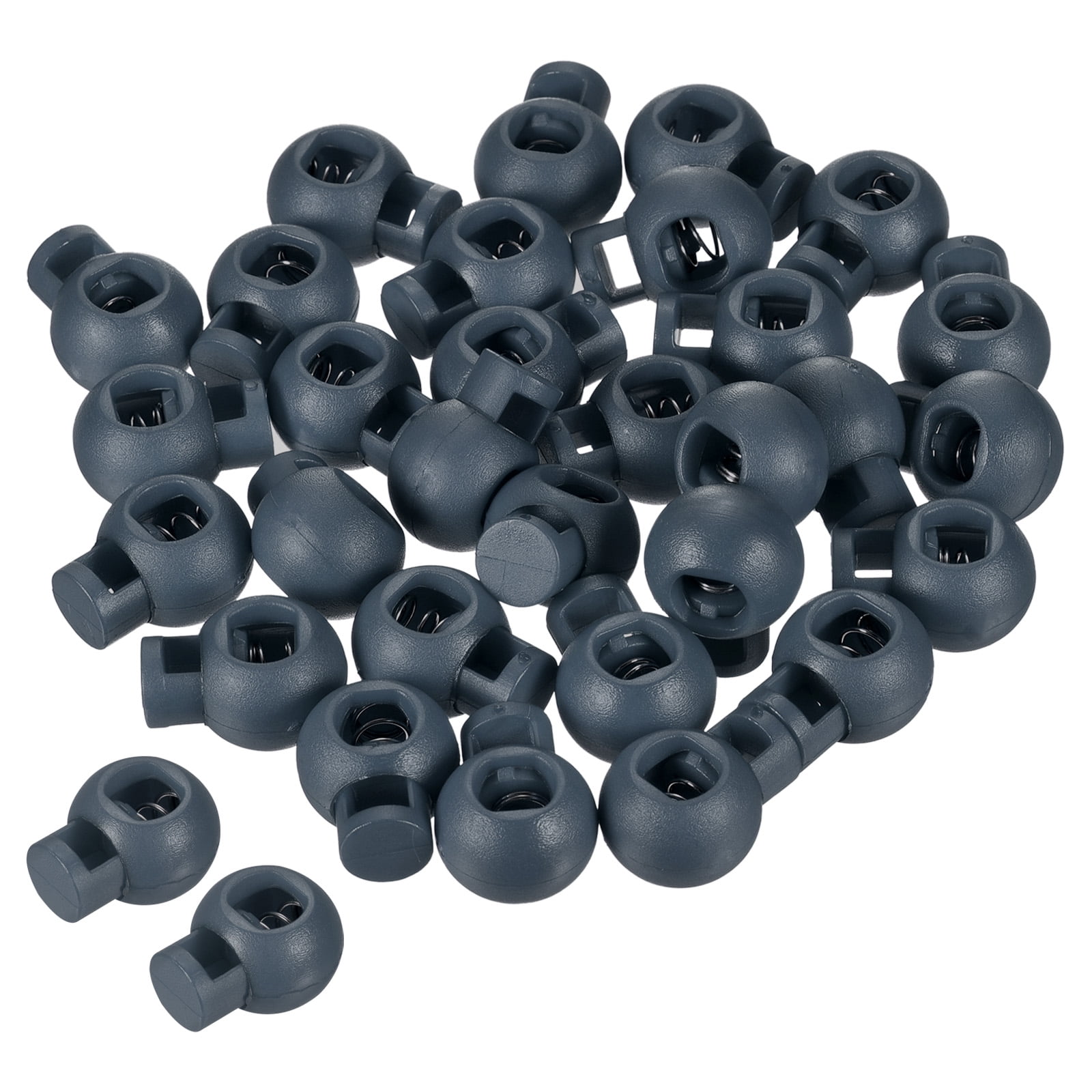 Cord Locks, Ball Spring Toggle Stopper for Drawstring Bag Shoelaces ...