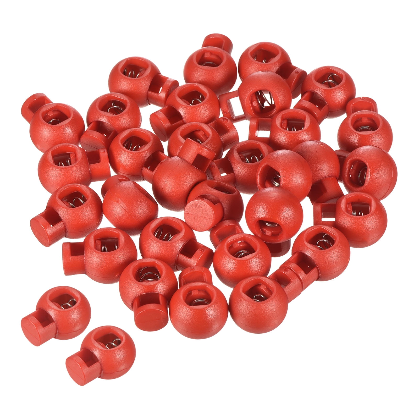 Cord Locks, Ball Spring Toggle Stopper for Drawstring Bag Shoelaces ...