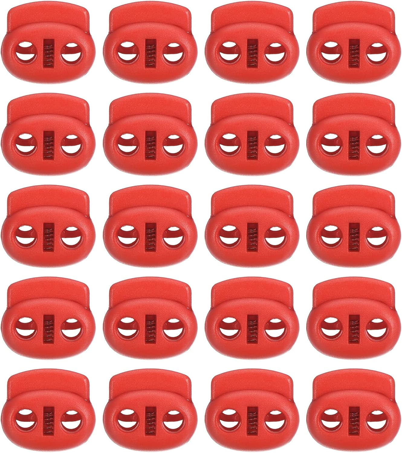 Cord Locks, Double Hole Spring End Toggle Stopper - Walmart.com