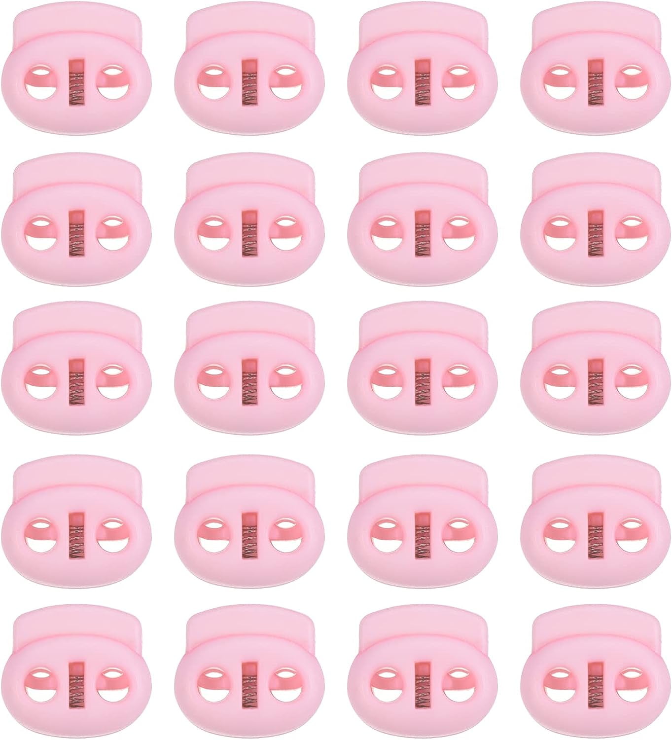 Cord Locks, Double Hole Spring End Toggle Stopper - Walmart.com