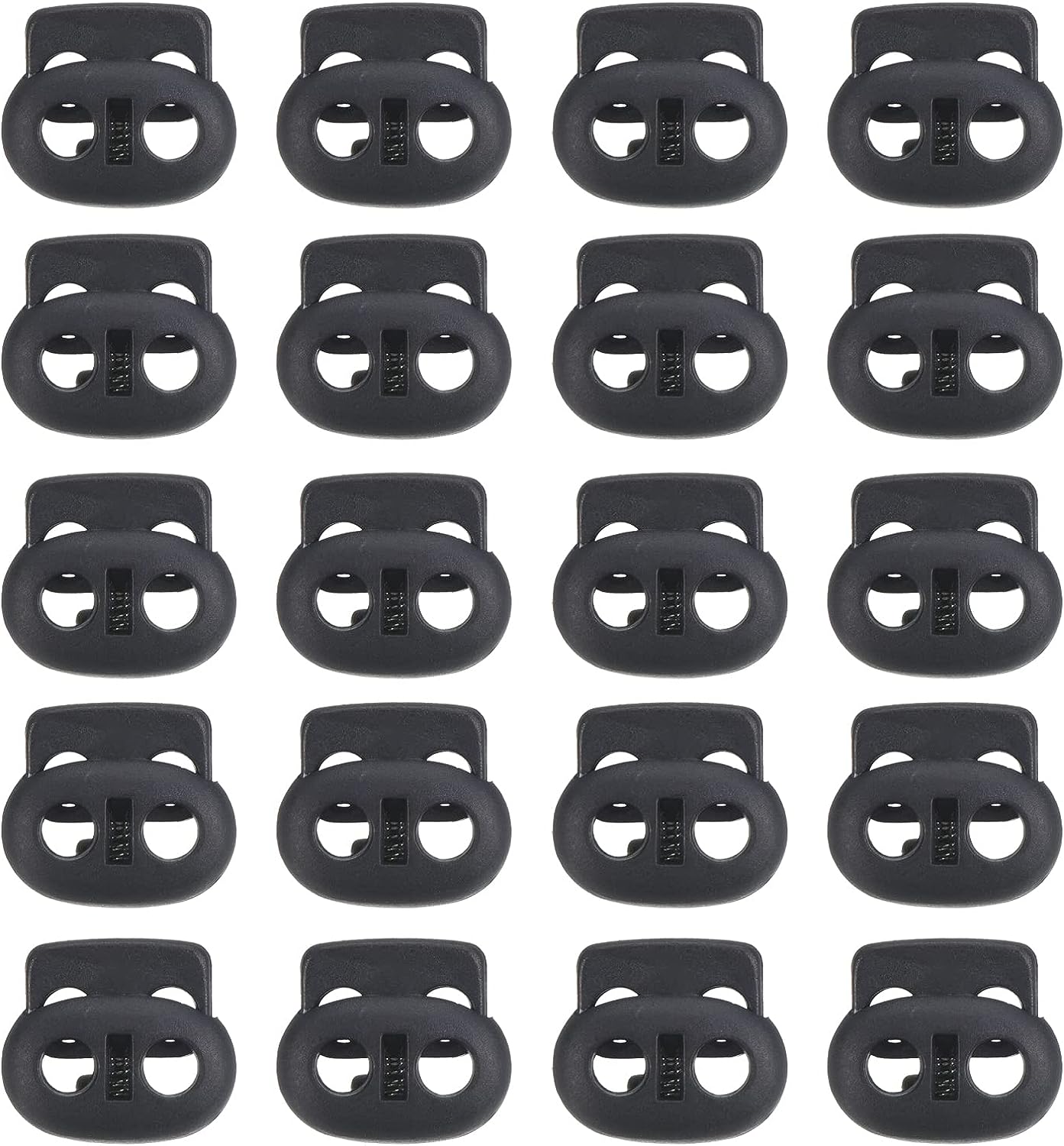 Cord Locks, Double Hole Spring End Toggle Stopper - Walmart.com