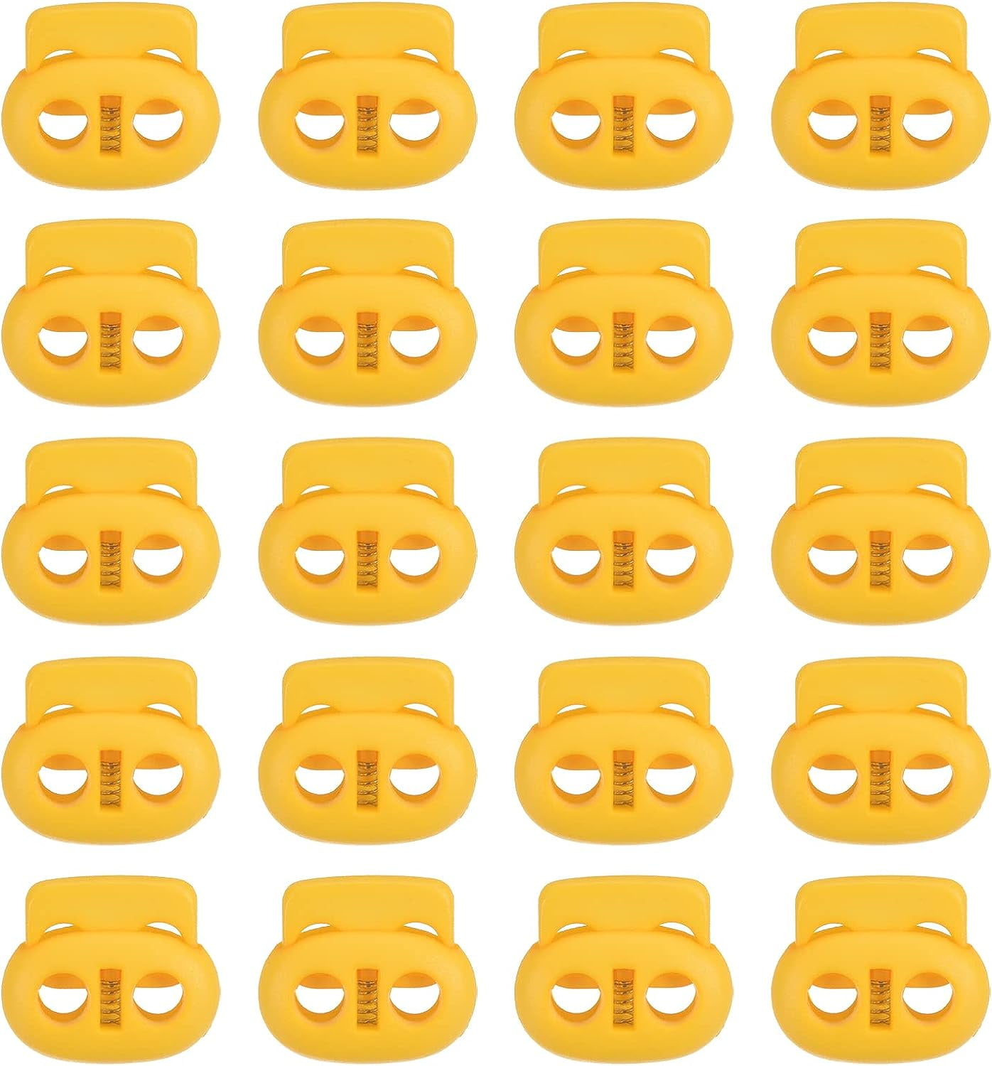 Cord Locks, Double Hole Spring End Toggle Stopper - Walmart.com