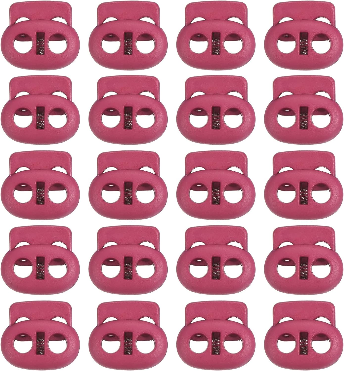 Cord Locks, Double Hole Spring End Toggle Stopper - Walmart.com