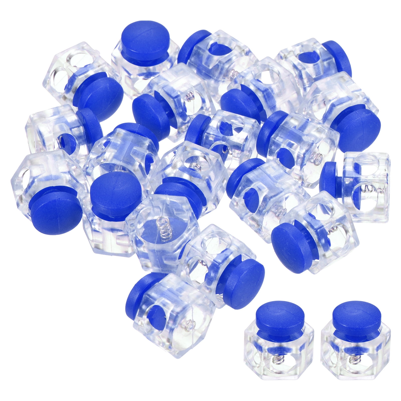 Cord Locks, Hexagonal Spring Toggle Stopper for Drawstring Bag ...