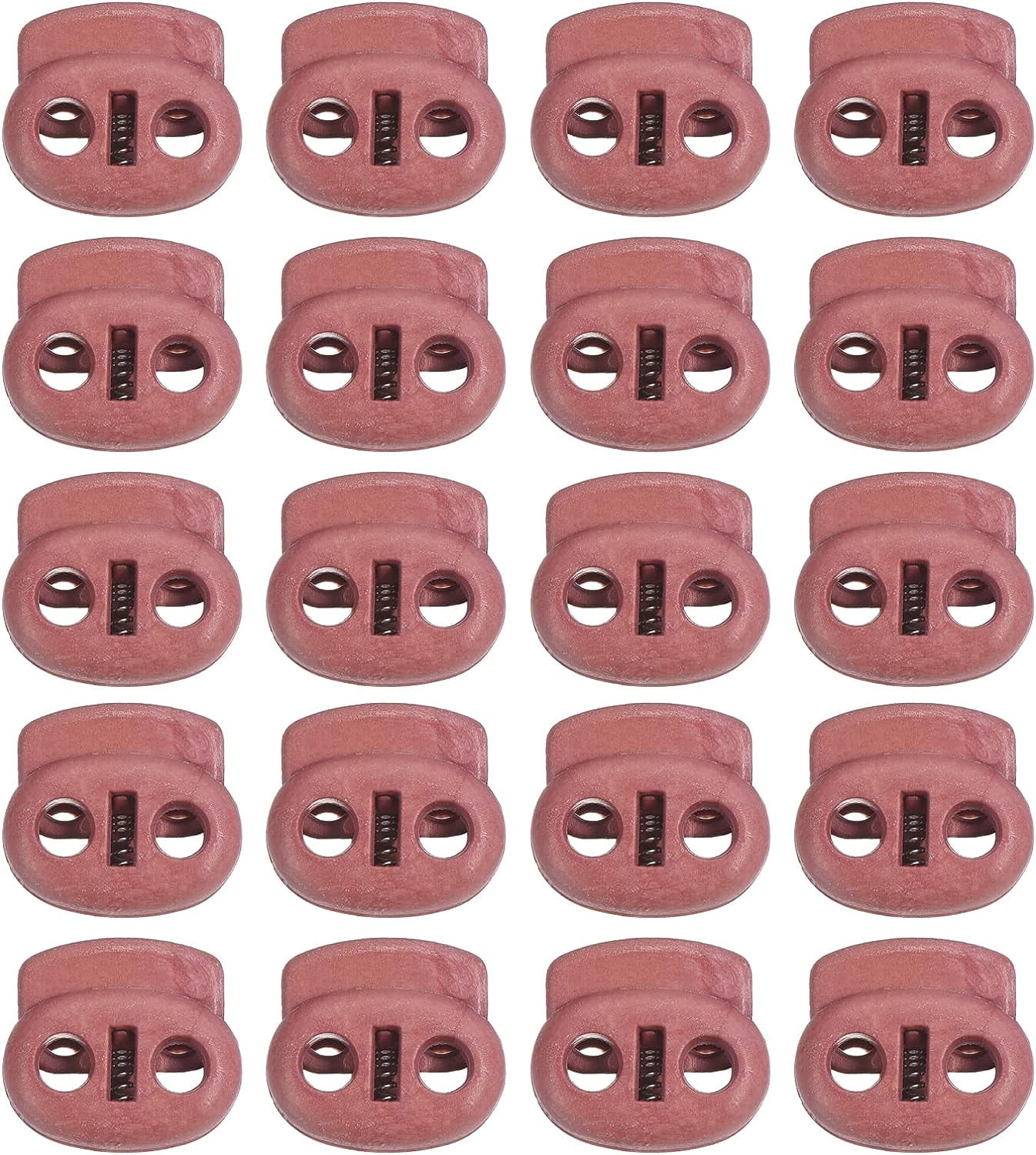 Cord Locks, Double Hole Spring End Toggle Stopper - Walmart.com