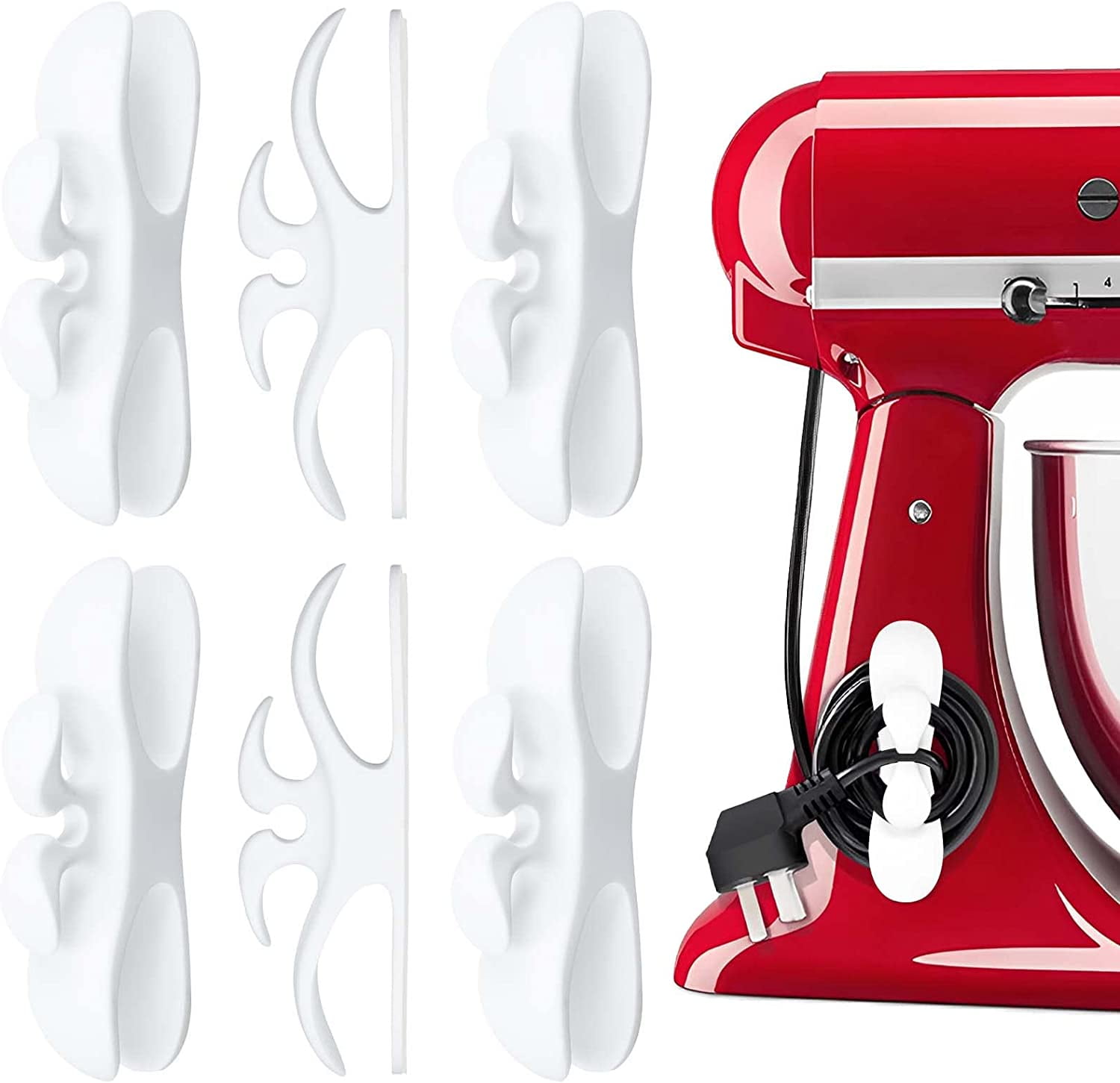 Cord Organizer for Appliances, 6 Pcs Upgrade Design Cord Wrappers for ...