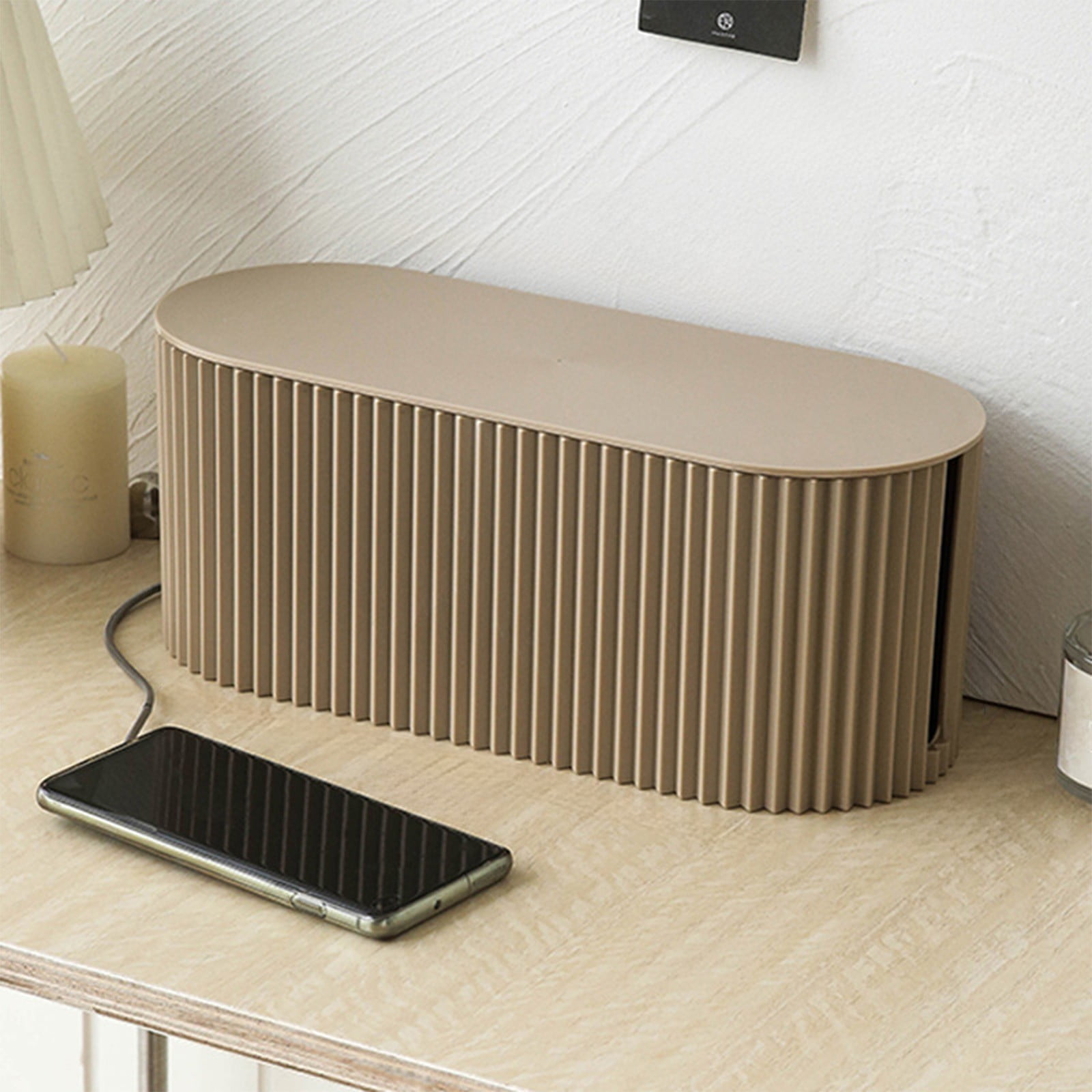 Cord Organizer Box Cable Management Box Large Cable Organizer Box Wires ...