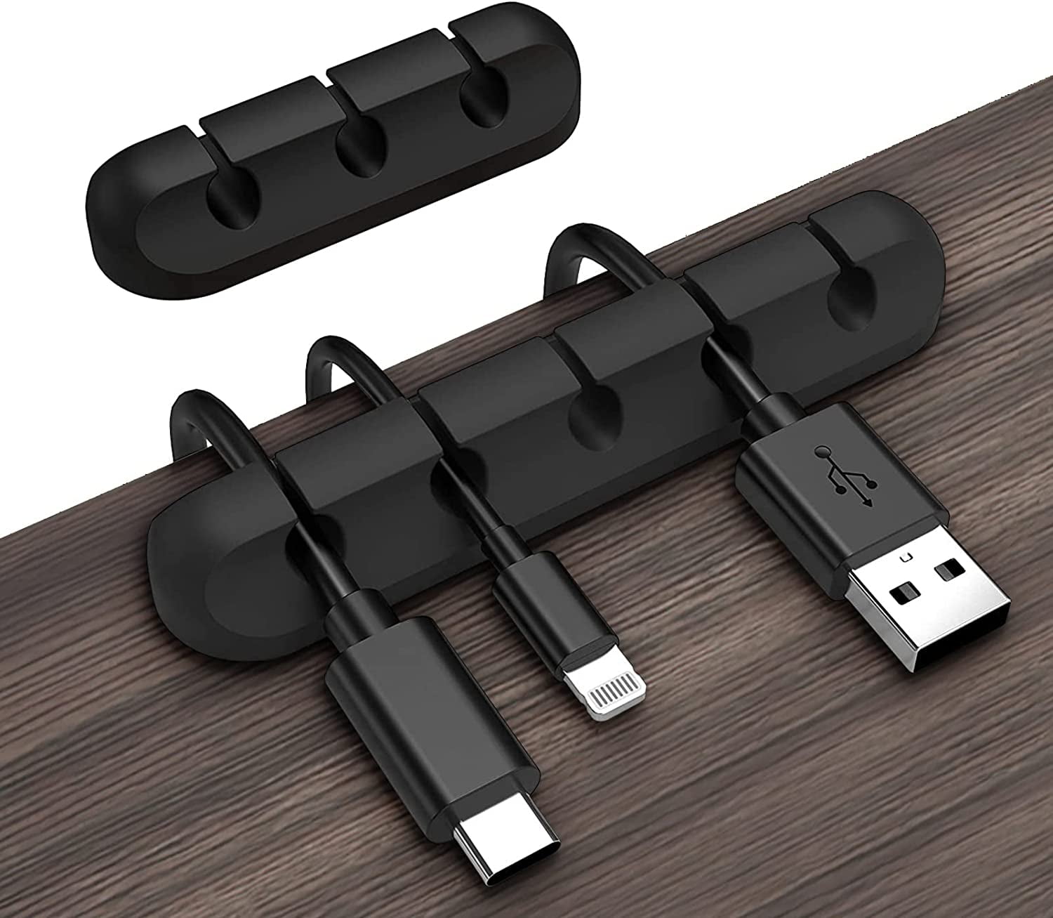 Cord Organizer, Cable Clips Cord Holder, Cable Management USB Cable ...