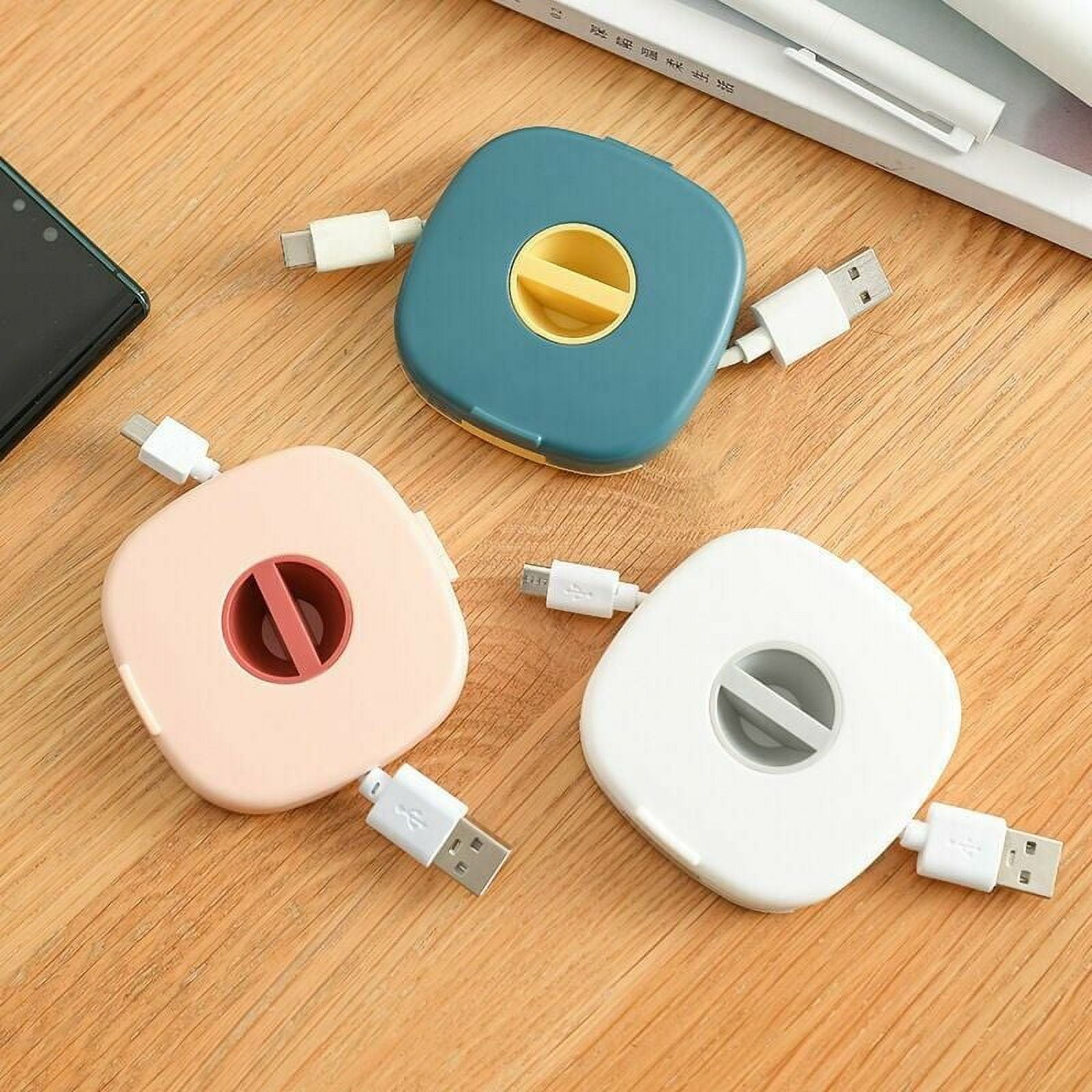 Cord Retractor Phone Stand with Portable Multi-Functional Design, Data ...