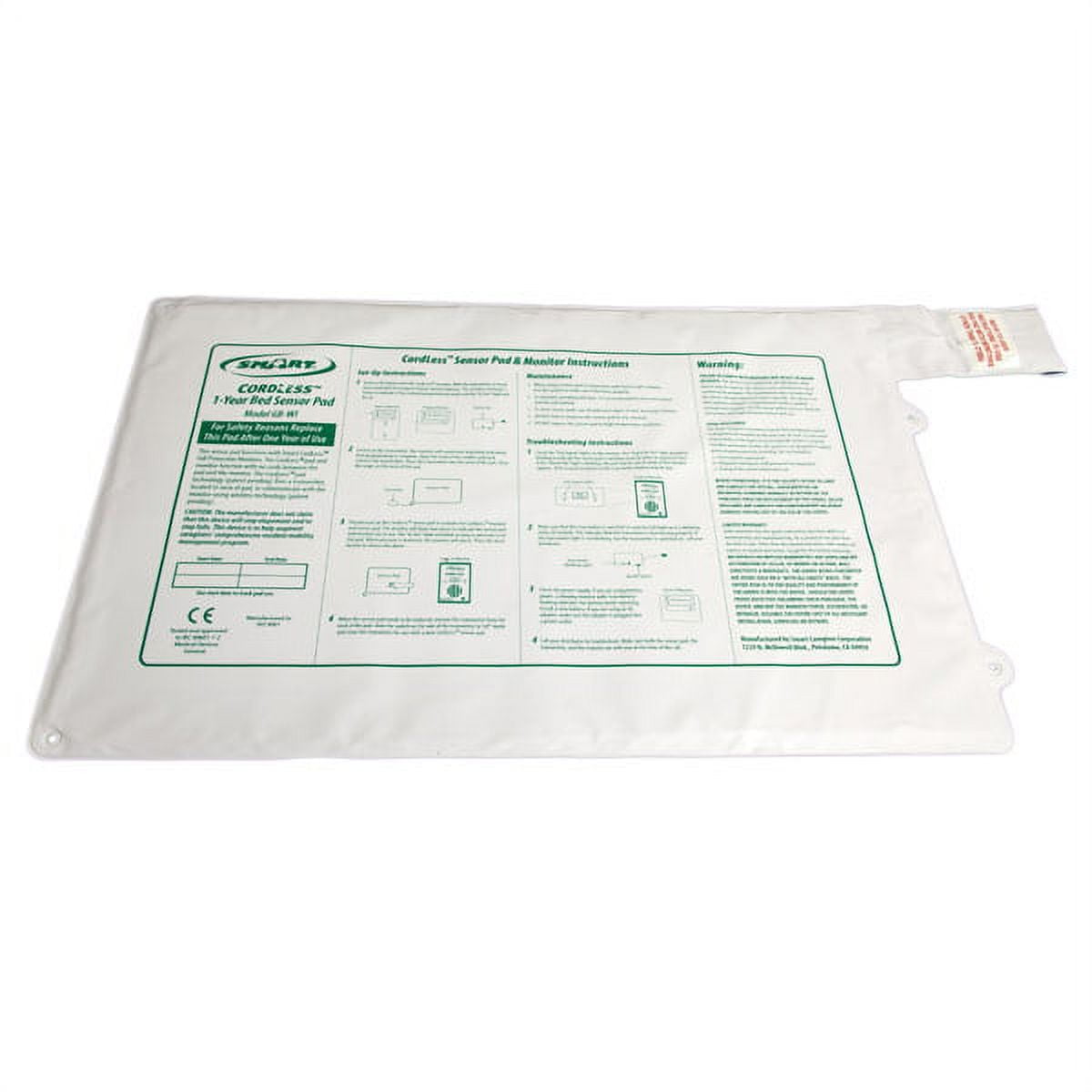 CordLess Bed Sensor Pad 10x30-in with Transmitter - Walmart.com