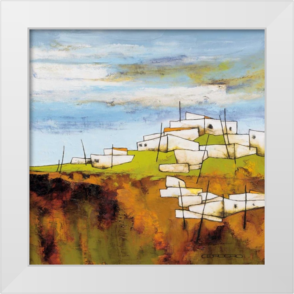Cordaro, Emiliano 12x12 White Modern Wood Framed Museum Art Print ...