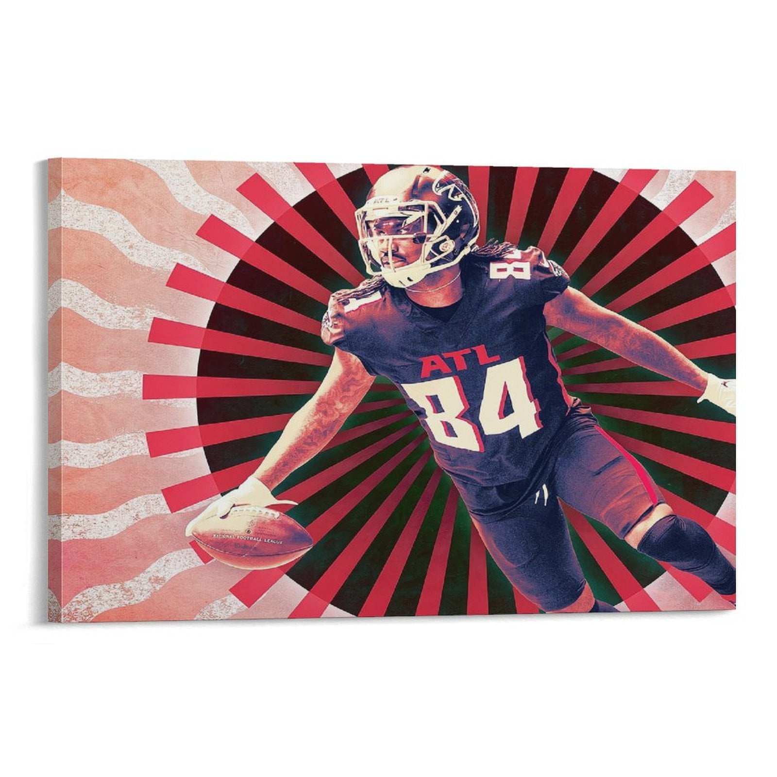 Cordarrelle Patterson Art American Football Poster Wall Art Poster ...