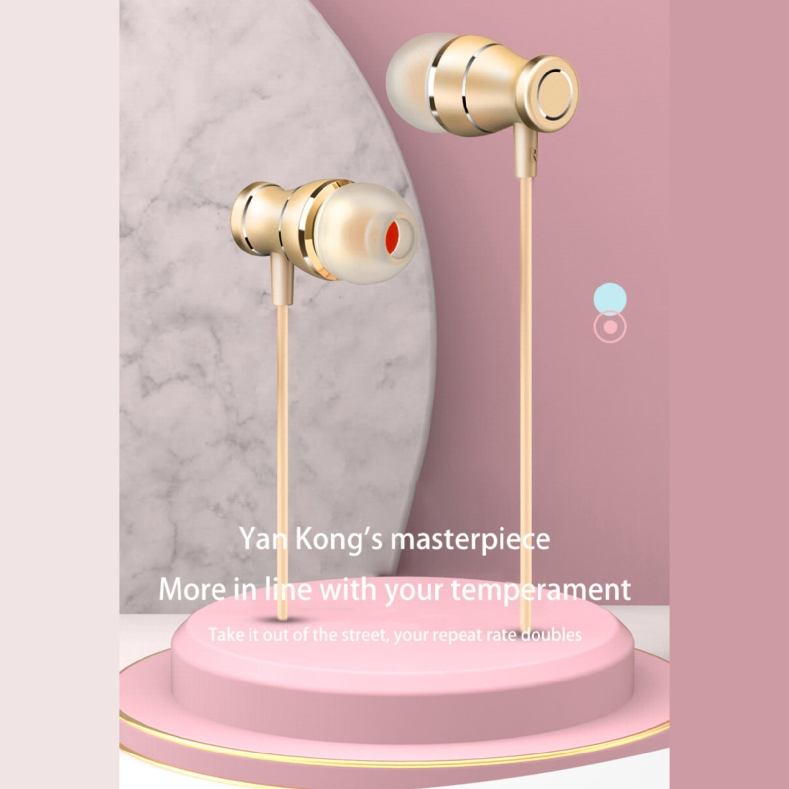 Corded Earbuds Headphones With Jack for Women Plug In Earbuds Wired for ...