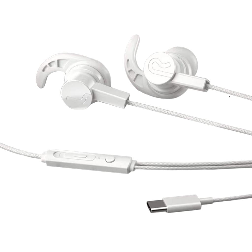 Corded Headphones With Microphone Universal 3.5mm/Type C Port for ...