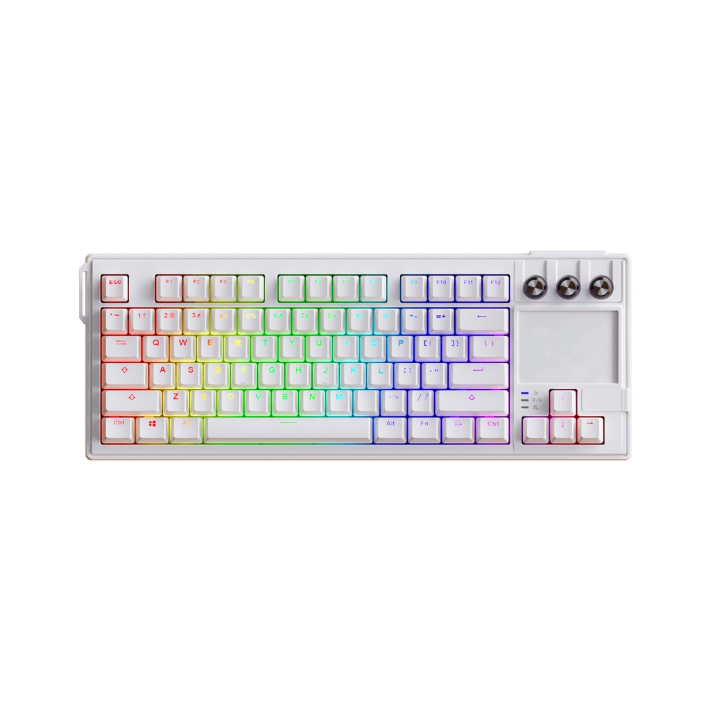 Corded Mechanical Input Device Highlighting Visual Display and ...