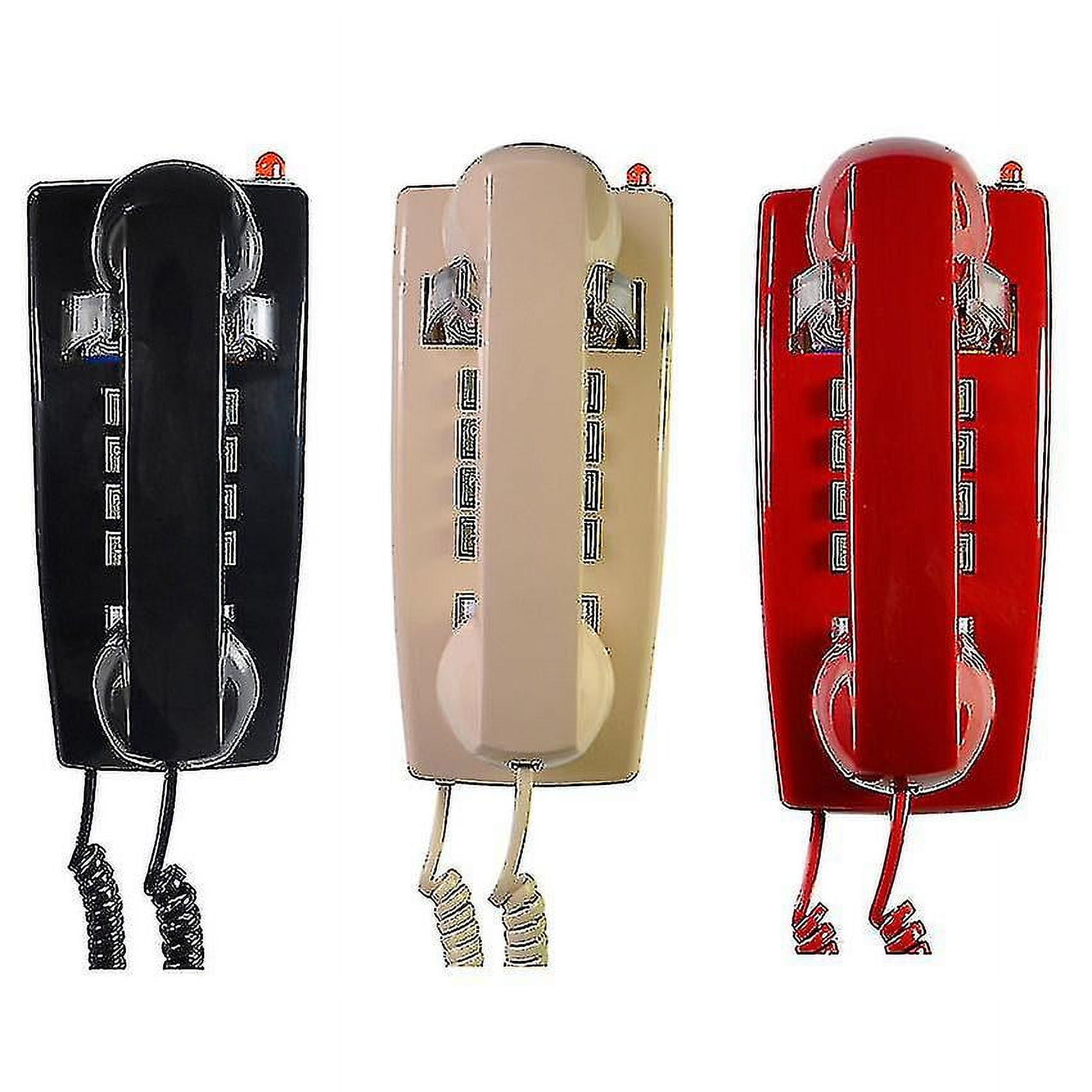 Corded Phone Landline, Wall-mounted Telephone Phone With Loud Ringer ...