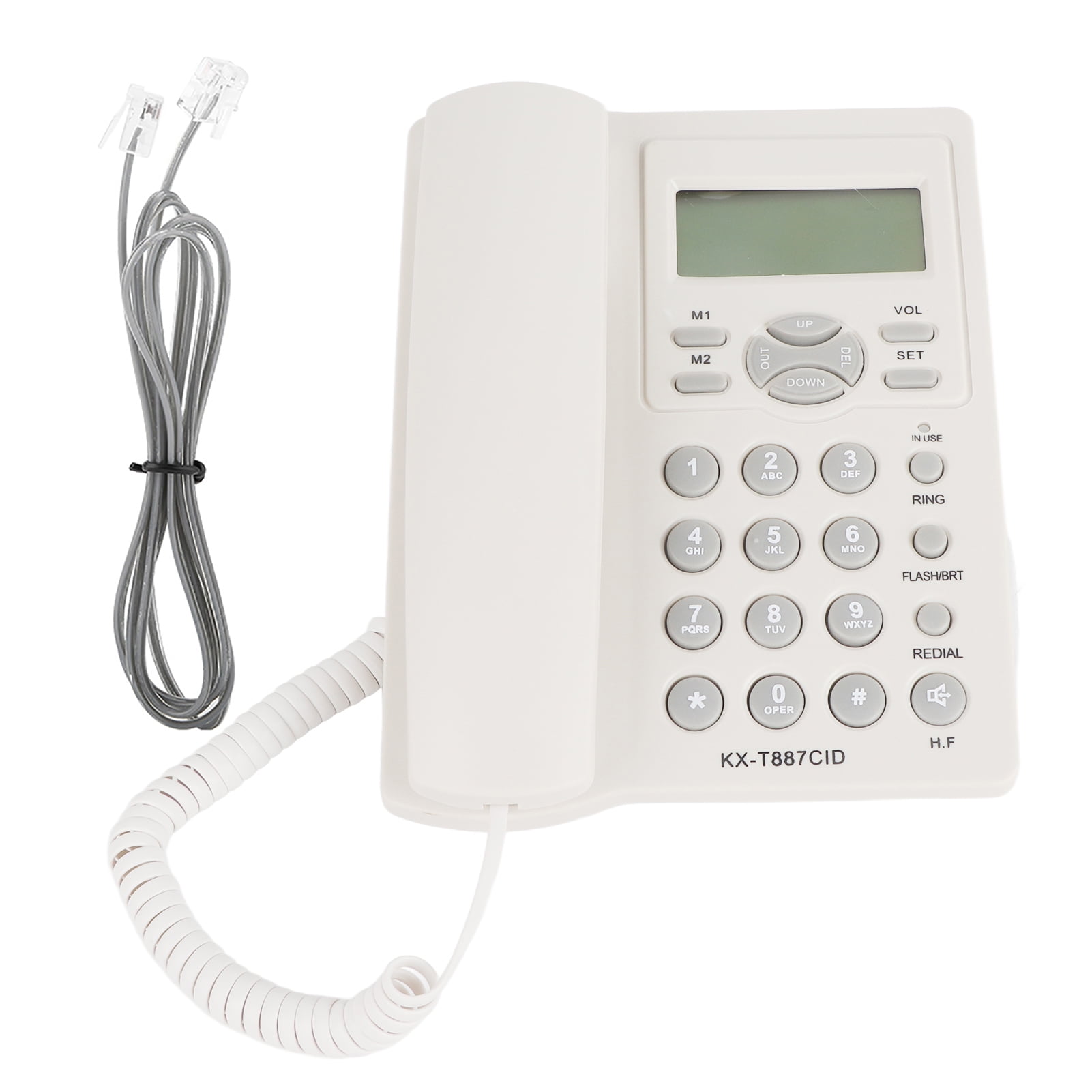 Corded Telephone with Answering Machine, Noise Cancelling, Speakerphone ...