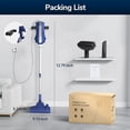 Corded Stick Vacuum Cleaner, 18kpa Powerful Suction Stick Vacuum with ...