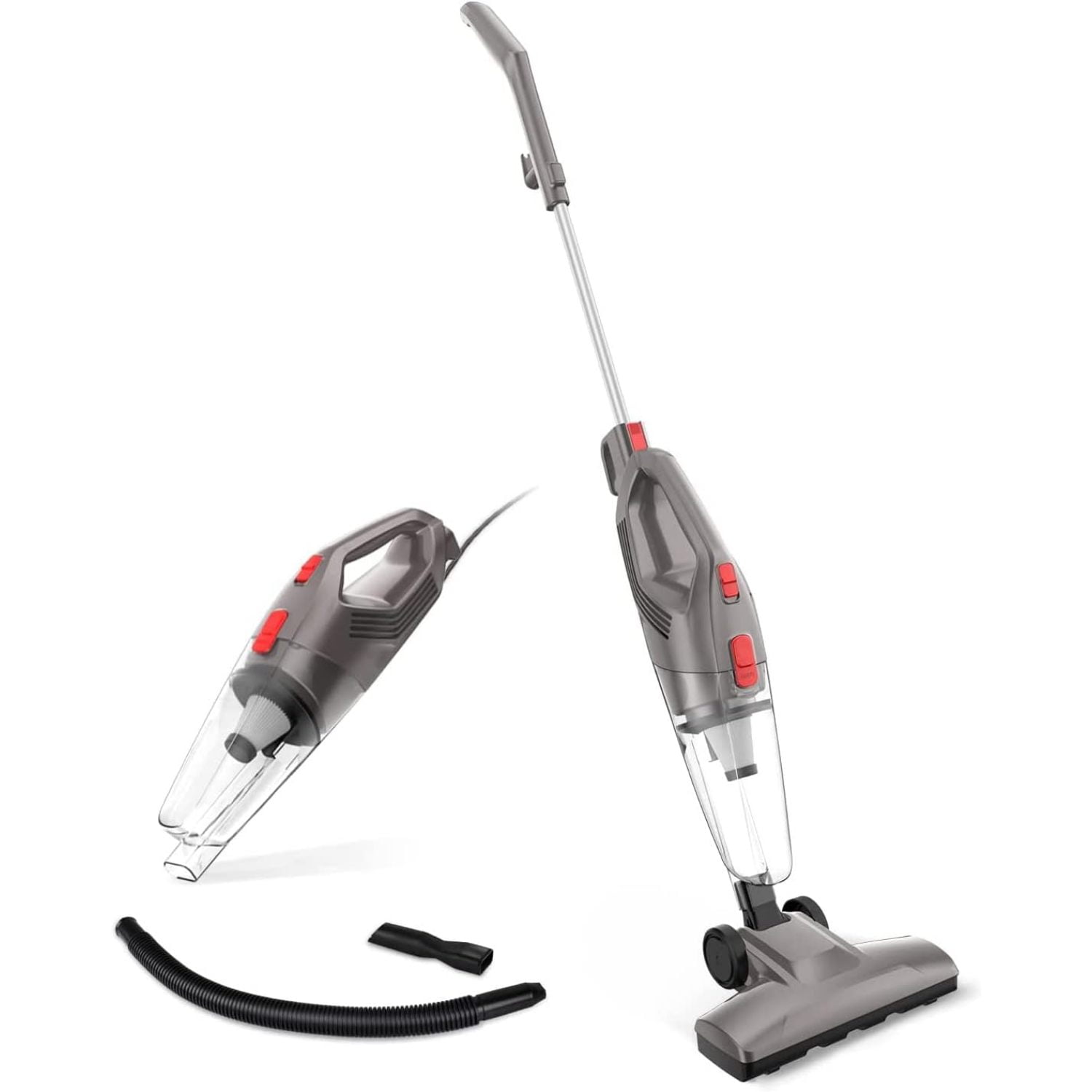 Corded Stick Vacuum Cleaner, 4-in-1 Lightweight Small Vacuum Compact ...