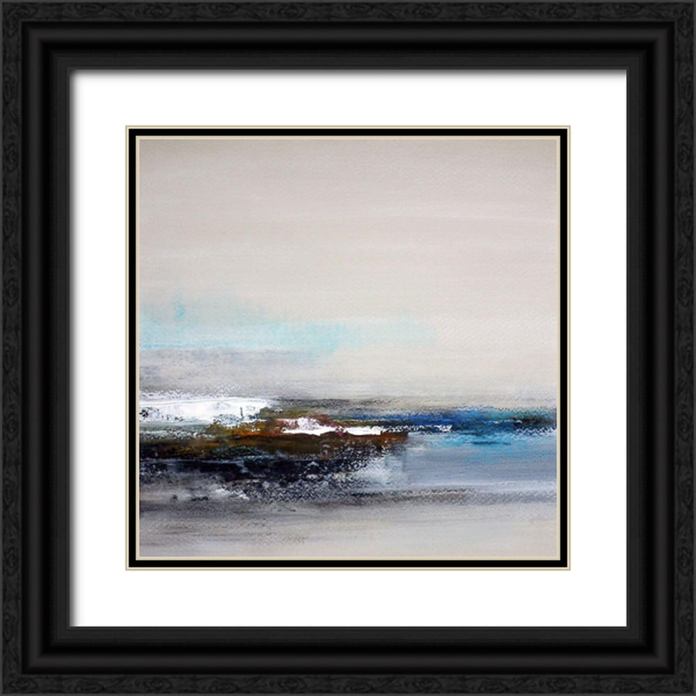 Cordes, Susan 15x15 Black Ornate Wood Framed with Double Matting Museum ...