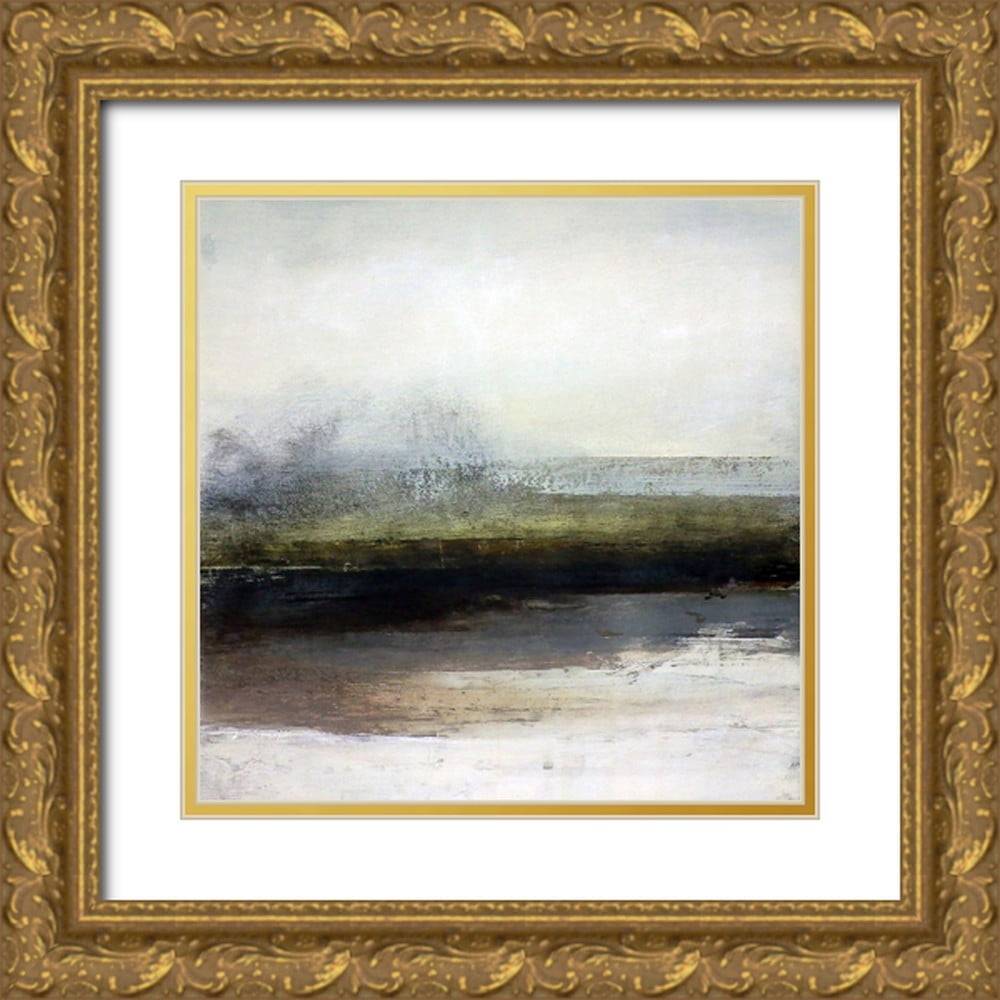 Cordes, Susan 15x15 Gold Ornate Wood Framed with Double Matting Museum ...